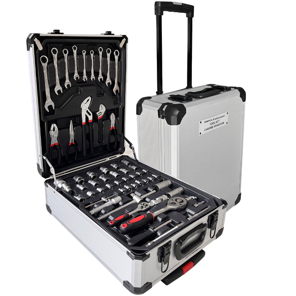 399-Piece Home Repair Tool Box, Tool Set Kit with 4 Drawers And Wheels ...