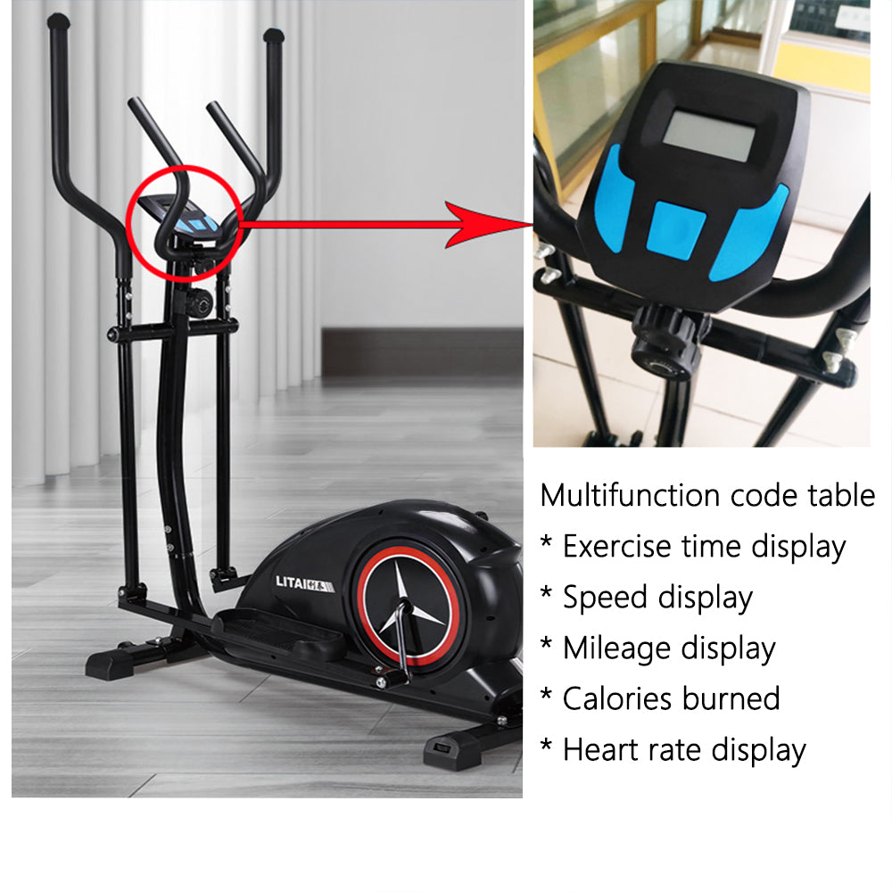 Elliptical Machine Elliptical Space Walker Exercise Bike Magnetic Cont ...
