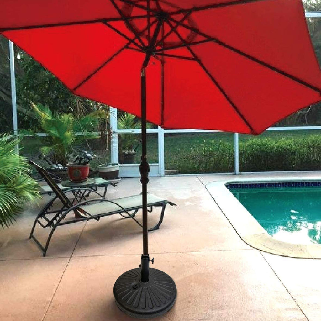 Umbrella Base-Water Filled Stand-Outdoor Patio Market – Skonyon